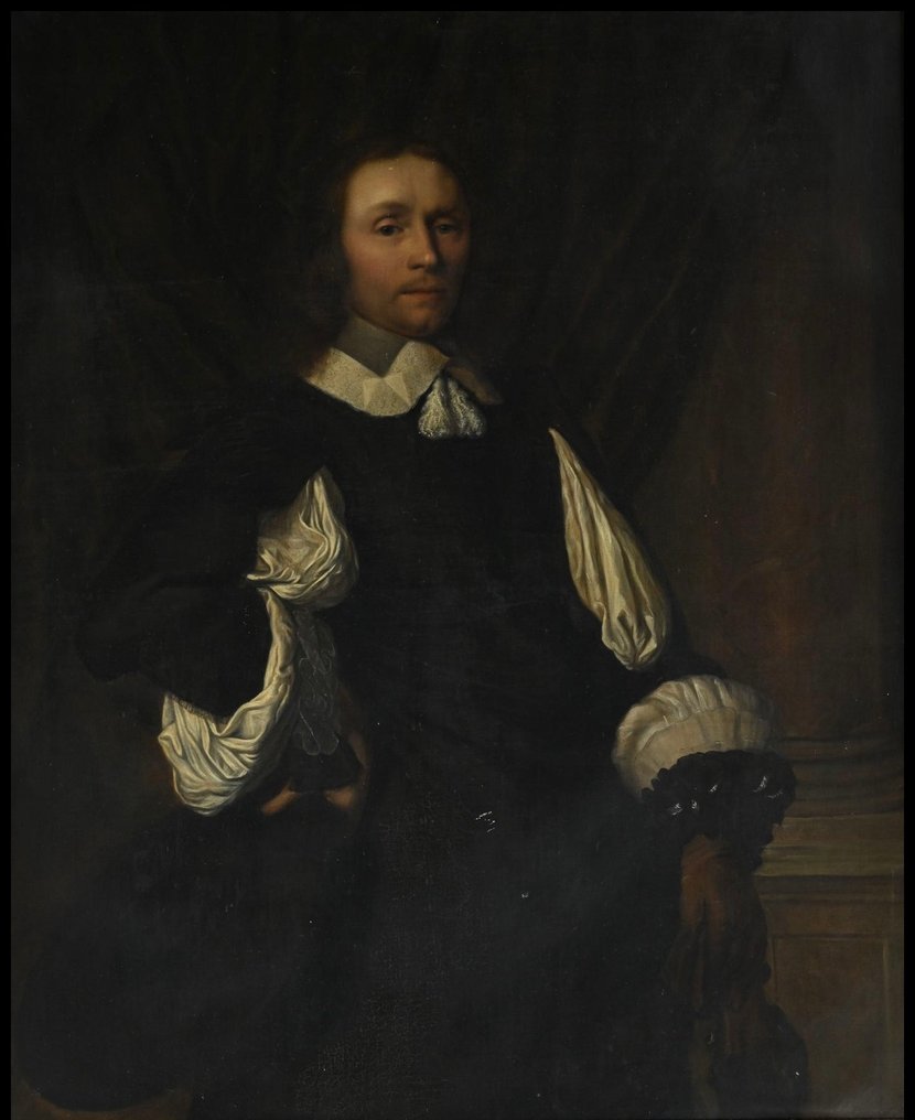 Ecole Hollandaise (XIX) - Portrait d'un Gentilhomme - Catawiki