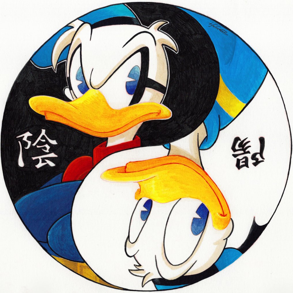 Jordi Juan Pujol - Donald Duck & Paperinik - Yin & Yang Balance ...
