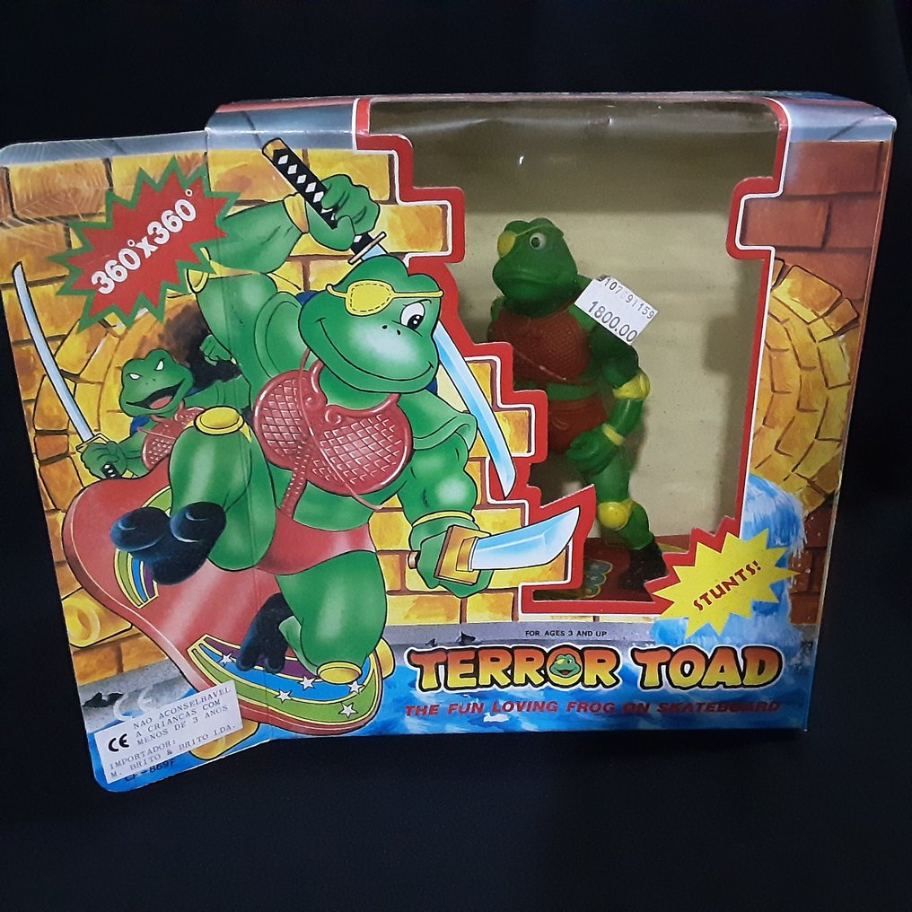 Chain Fong - Toy Terror Toad TMNT Bootleg - Thailand - auction online ...