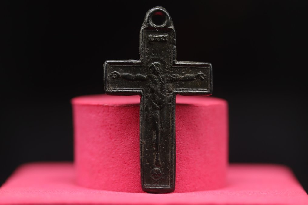 Relic - (Renaissance) - Christian Protection Bronze Cross - - 1650-1700 ...