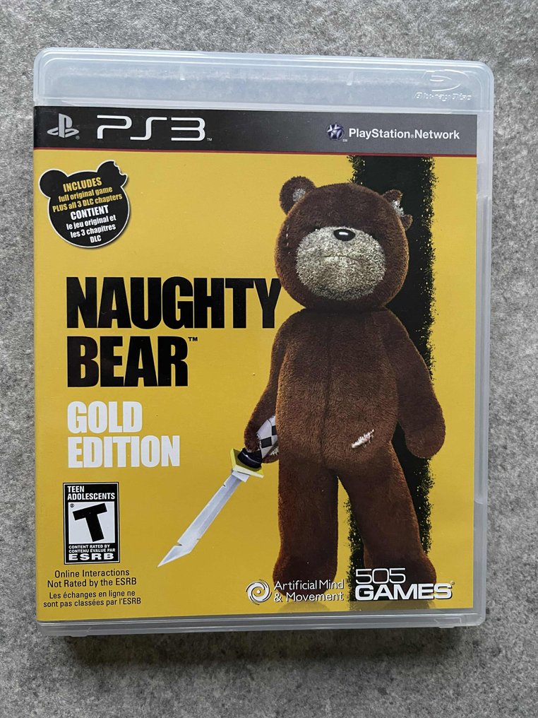 Naughty bear ps3 store