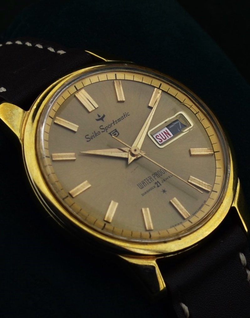 Seiko - Sportsmatic 5 Weekdater Diashock 21 Jewels - No Reserve Price - 418970 - Men - 1960-1969 ...