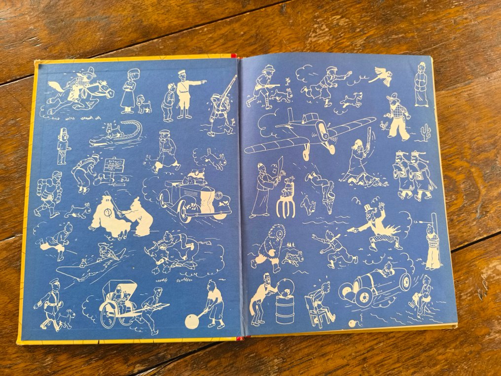 Tintin T8 + T15 + T17 + T18 + T19 + T21 - 6 Albums - Eerste druk/herdruk - 1947/1958 - online ...