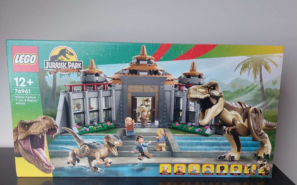 Lego Set - 76961 - Jurassic World - Visitor Centre: T. rex & Raptor ...