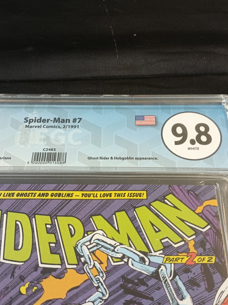 Spider-Man (Vol. 1) #7 - EGC 9.8 - Masques, part 2 - Ghost Rider ...