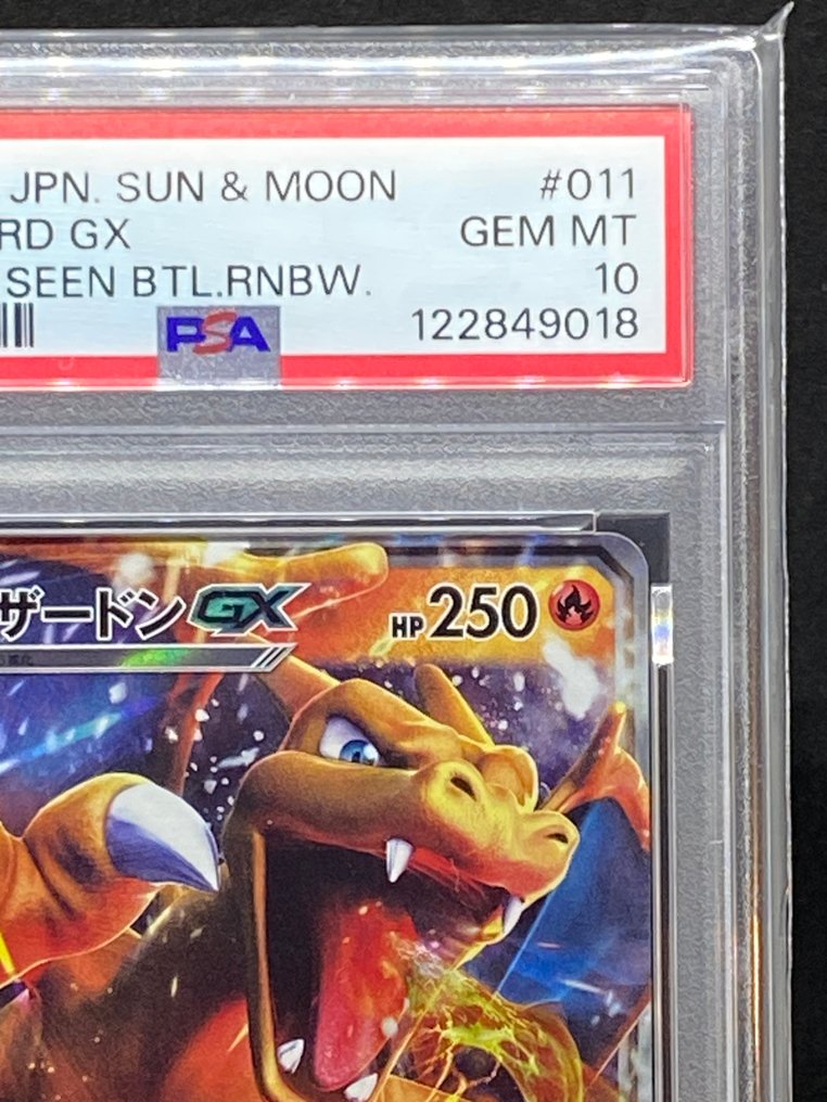 Pokémon - 1 Graded card - Charizard #011/051 RR - PSA 10 - Sun & Moon - auction online Catawiki