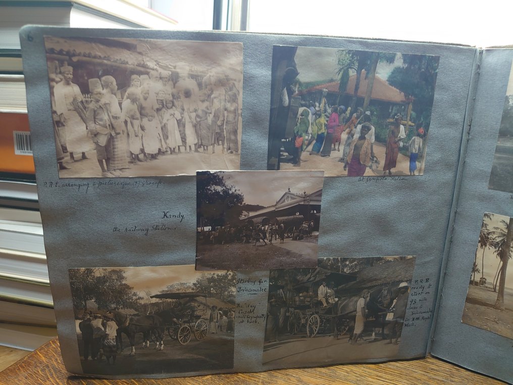 Anonyme - Album photographies. Ceylan, Sri Lanka. 1920 - Catawiki