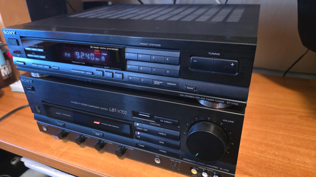 Sony - ST-V702 / TA-V702 (set) Hifi-set - Diverse modellen - online veiling Catawiki