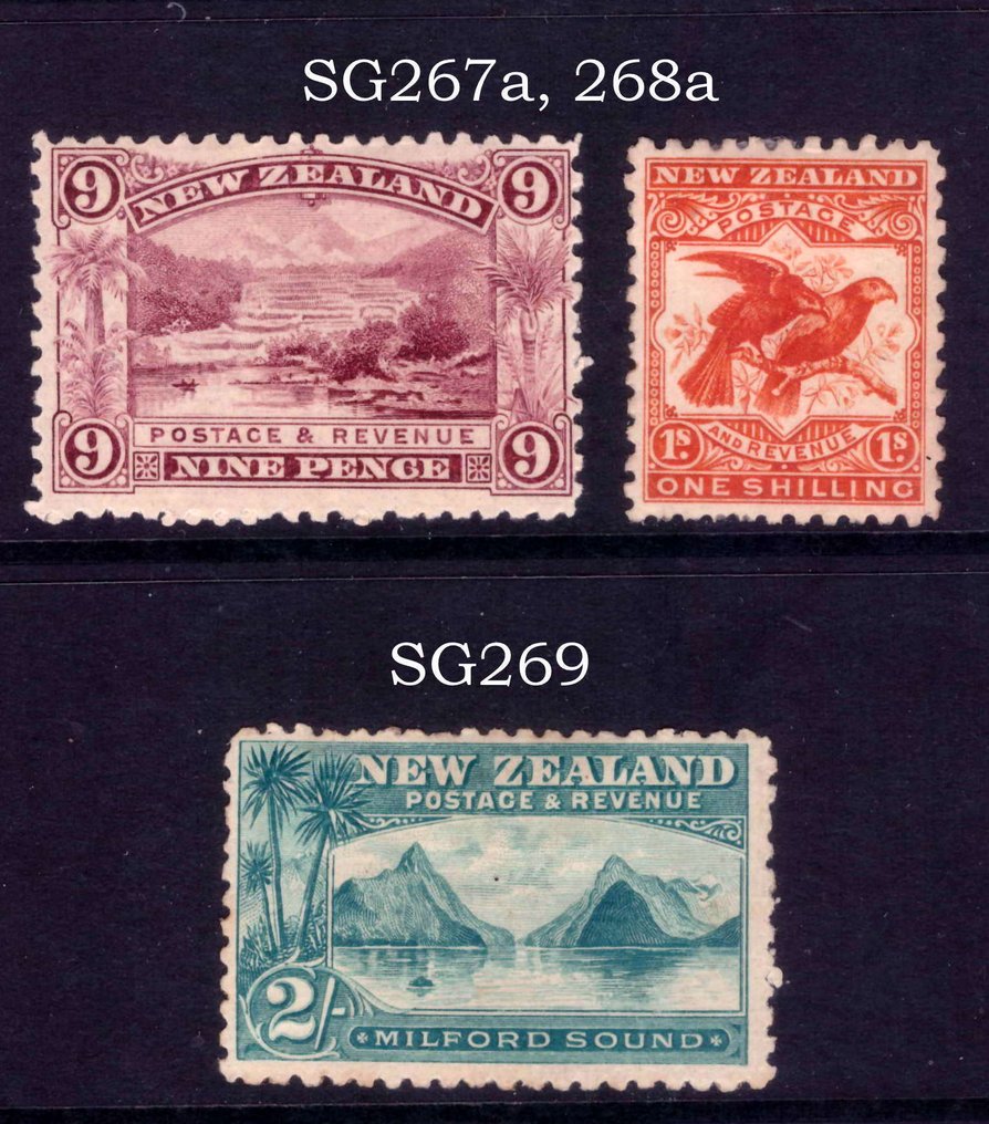 New Zealand 1899/1903 - set - Stanley Gibbons - auction online Catawiki