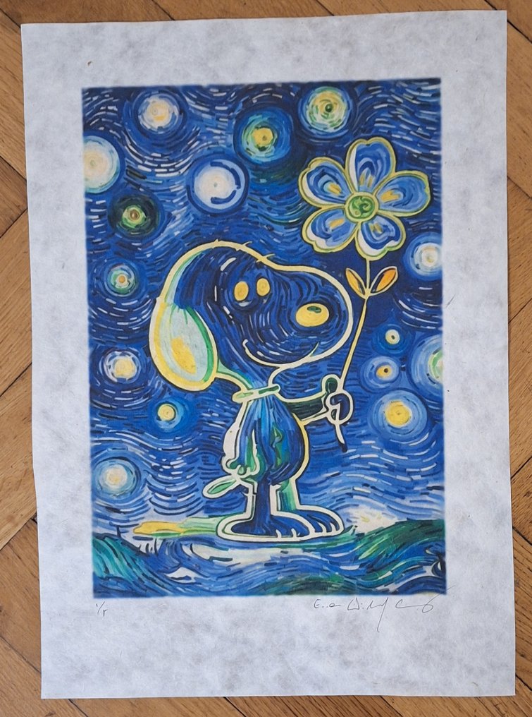 Emma Wildfang - Snoopy "Tribute series - Icons Reimagined "Vincent van ...