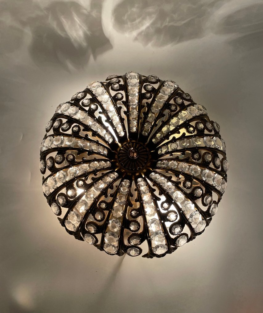 Plafondlamp - Peris Andreu - Ernest Palm Tree for Palwa - Grote ...