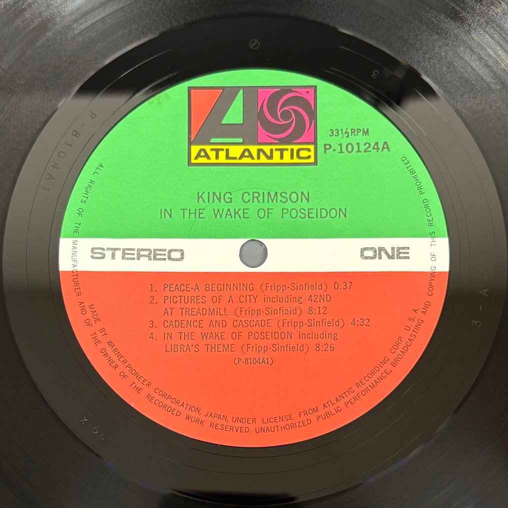 King Crimson - In the Wake of Poseidon - LP - Edición japonesa - 1976 - Catawiki
