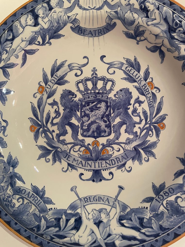 De Porceleyne Fles, Delft - Wandbord - Aardewerk - Koninklijke ...