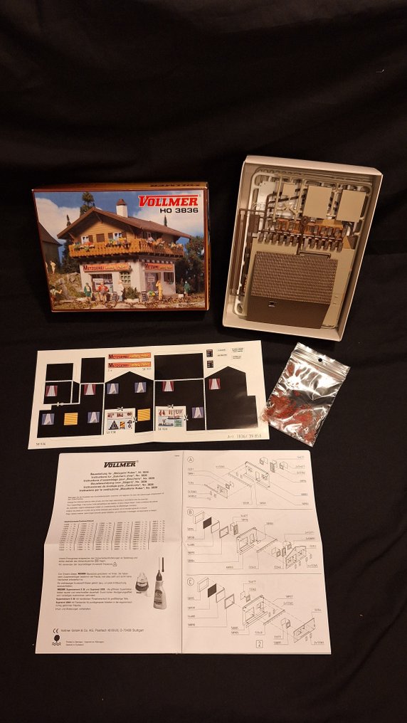 Faller, Vollmer H0 - B 154 / B361 / 3836 - Modeltrein bouwpakketten (3) - Metzgerei ...