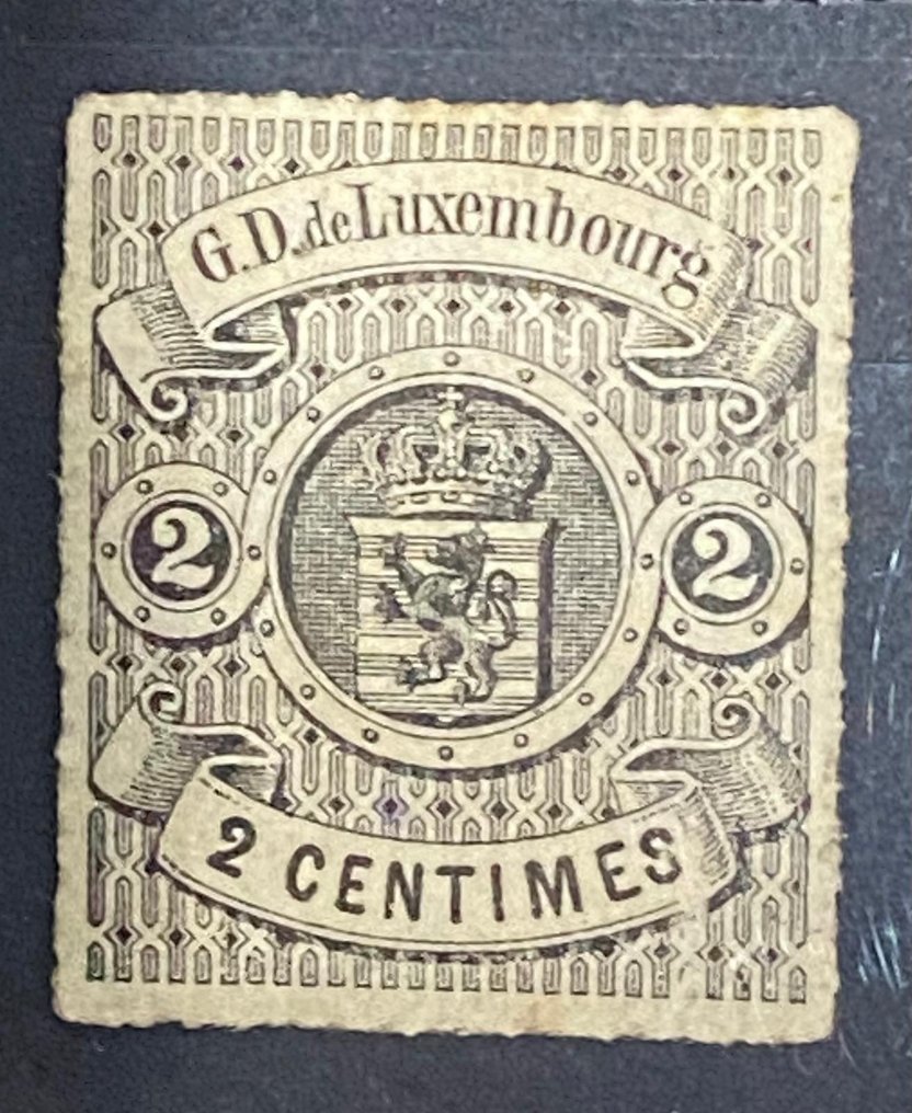 Luxembourg 1860/1863 - Luxembourg 1860-1863, part set, MH, Coat of Arms ...