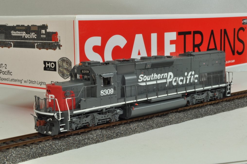 Scale Trains H0 - SXT39856 - Modeltrein (1) - Diesellocomotief SD40T-2 / - Southern Pacific ...