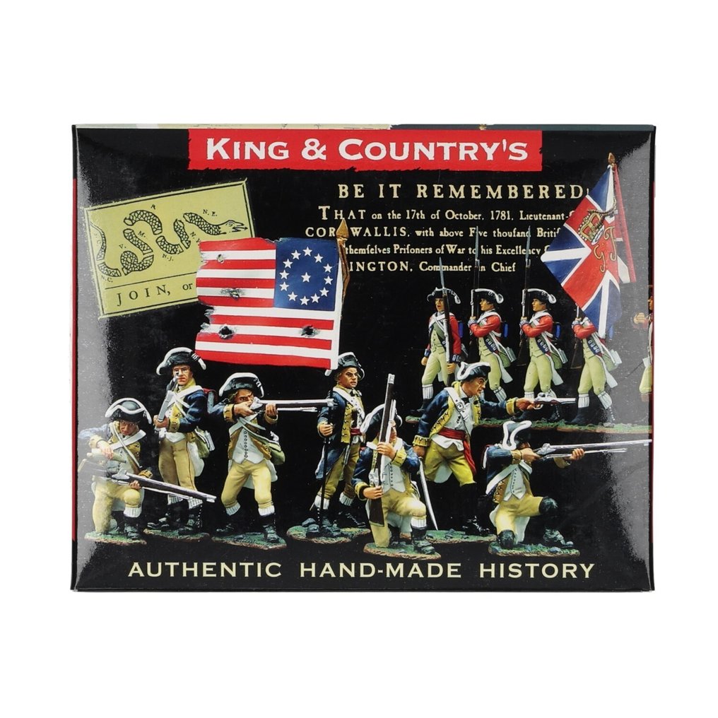 King & Country - American Revolution - 1776 American War of Independence Americans - Personnage ...