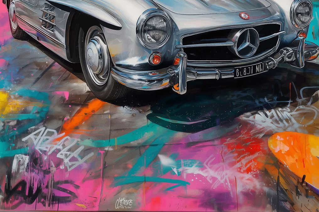 IPR Graph - Mercedes 300 SL: La Obra Maestra Plateada en el Caos del ...