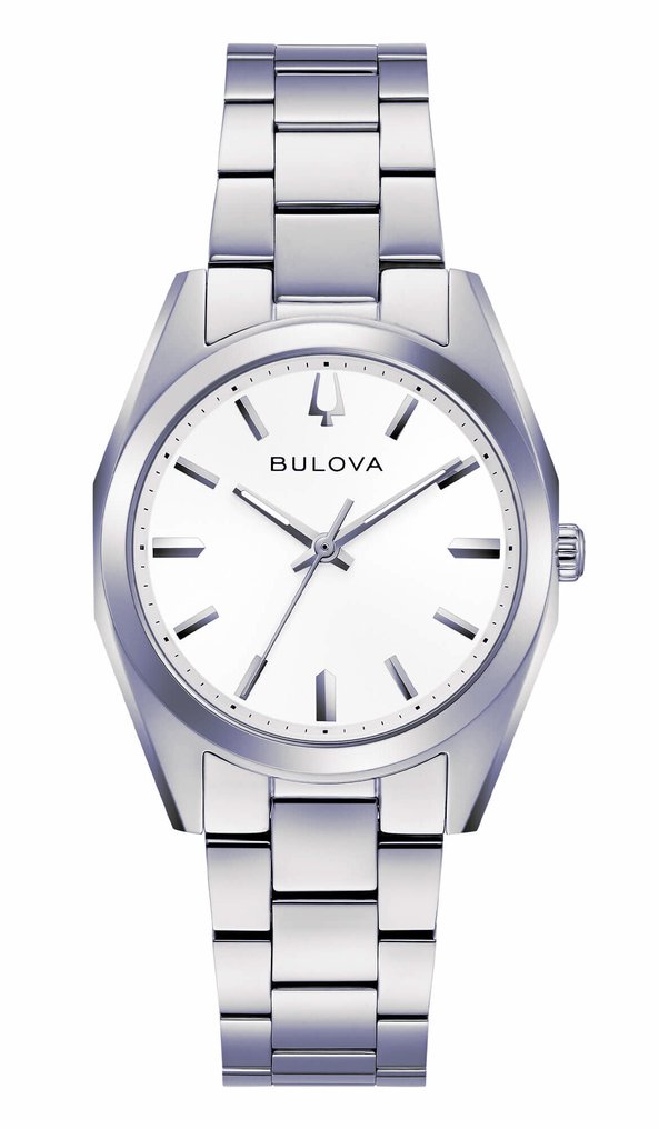 Bulova - "NO RESERVE PRICE" - Collection Sutton Lady - Ice White ...