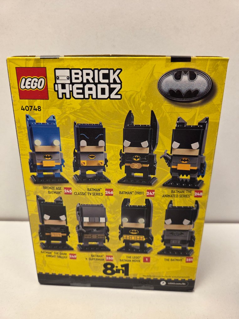 Lego Conjunto - BrickHeadz - 40748 Batman 8-in-1 figuur + 40627 Sonic ...