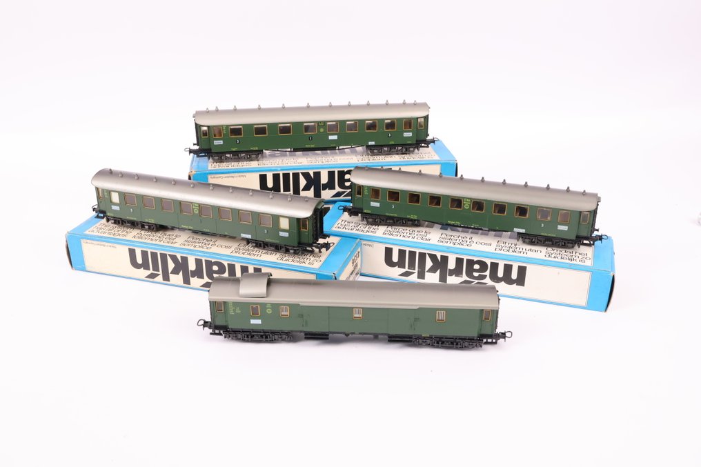 Märklin H0 - 4136/4142/4143 - Carrozza passeggeri di modellini di treni ...