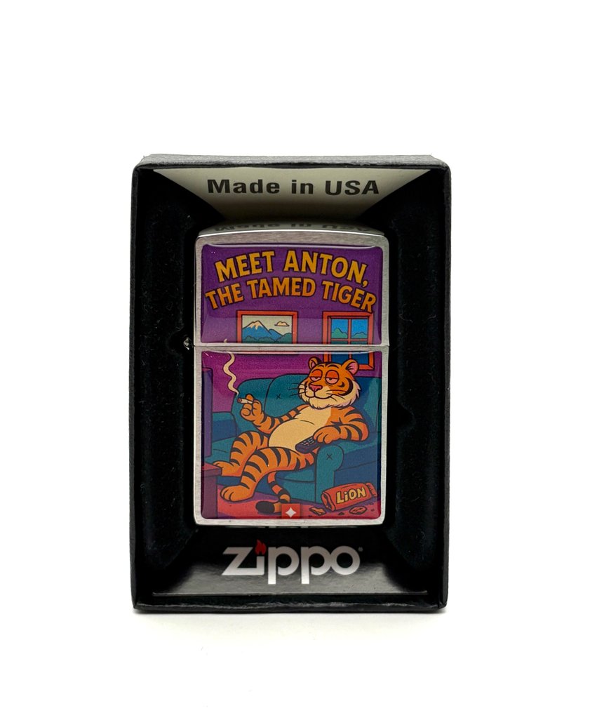 Zippo Nojusteez - Tamed Tiger by creators of Tom’s Exclusives Limited ...
