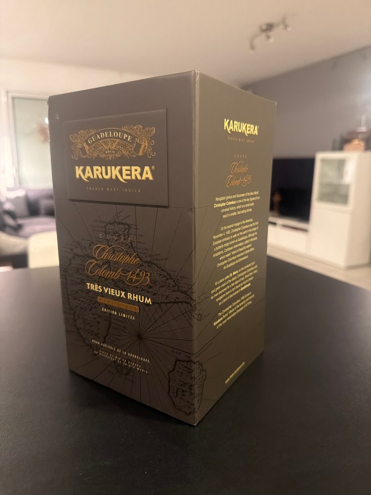 Karukera - Christophe Colomb 1493 Très Vieux Rhum - 70cl - Catawiki