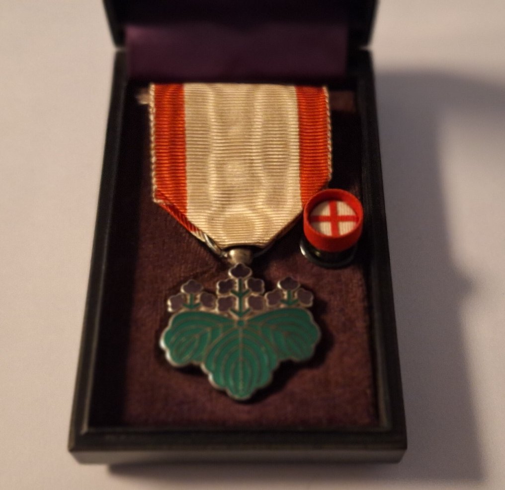 Japon - Armée/infanterie - Médaille - Silver Japanese Order of the ...