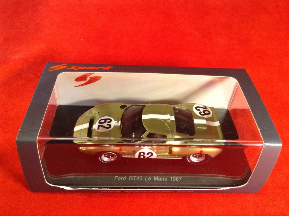 Spark 1:43 - Model raceauto - ref. #S5179 Ford GT40 Sport John Wyer ...