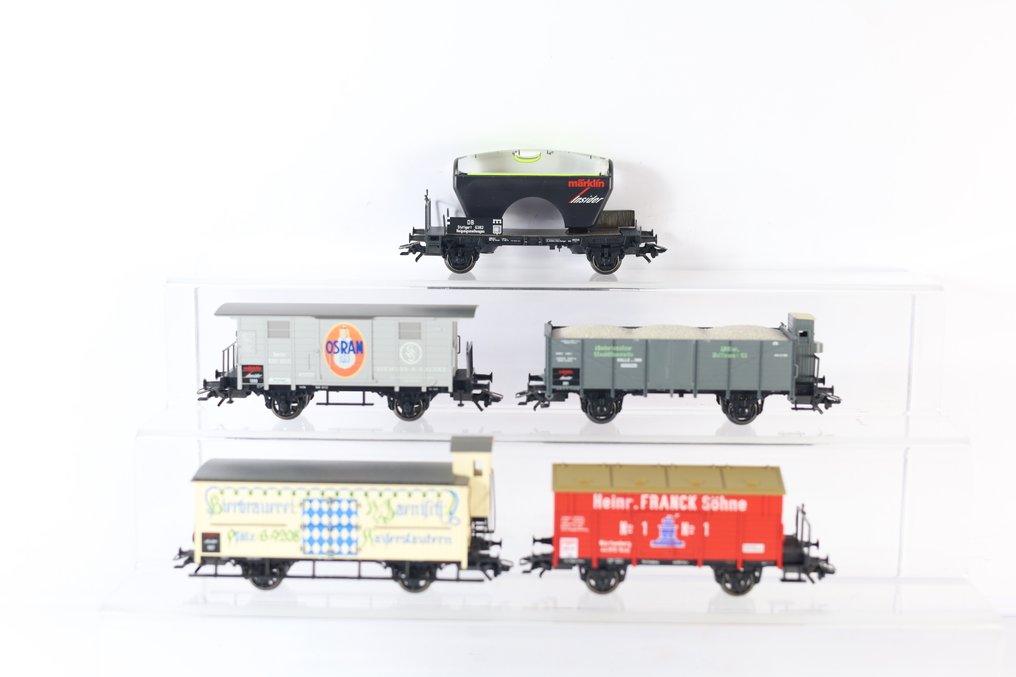 Märklin H0 - 46969/48921/48853//46159 /46582 - Modeltrein goederenwagon ...