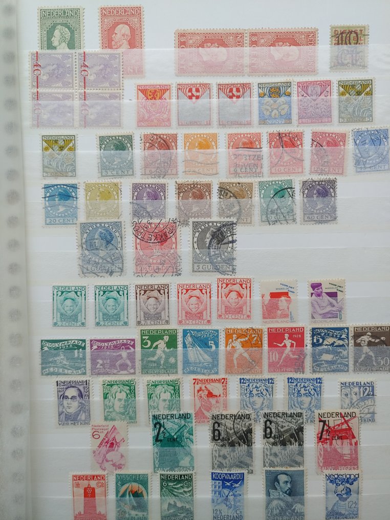 Netherlands and overseas 1852/1962 - Some series and individual high ...