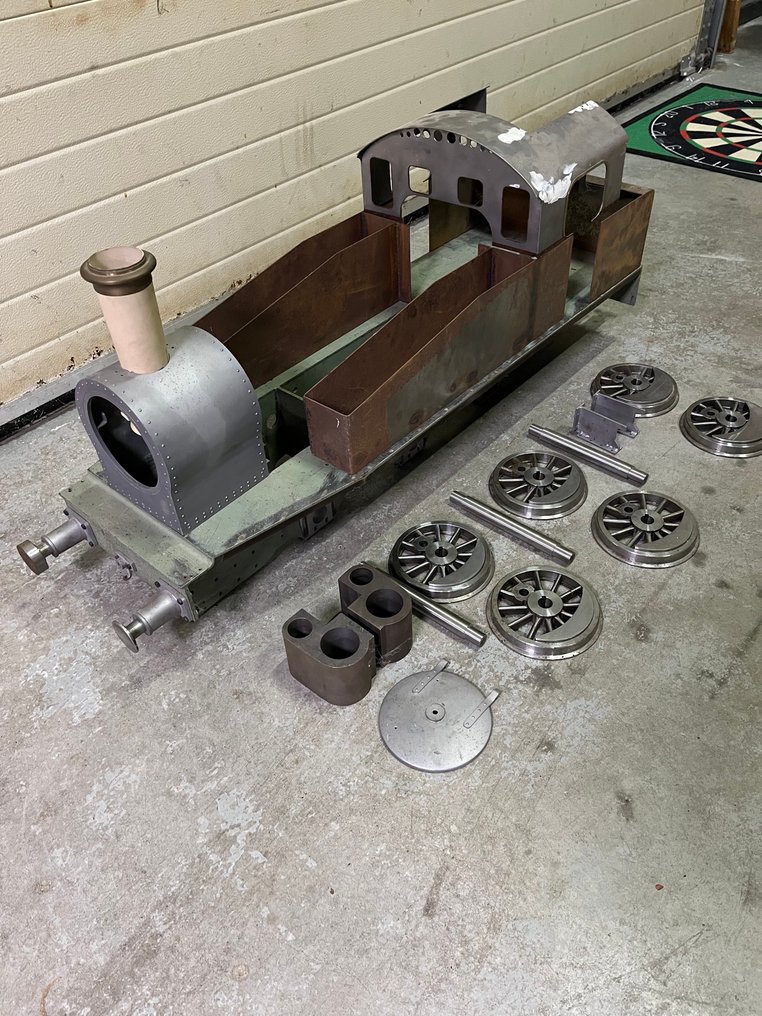 Zelfbouw 7 1/4 - Steam locomotive (1) - Model NS 7800 under ...