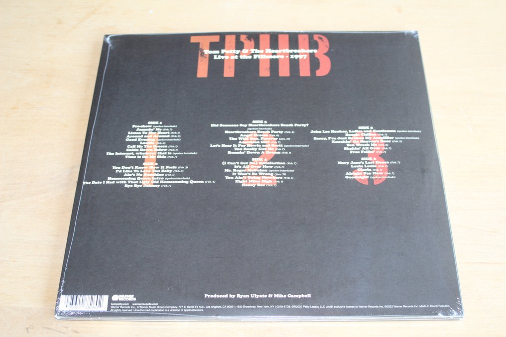 Tom Petty & the Heartbreakers - Live At The Fillmore - 1997 - 3xLP Album (triple album) - 2022 ...