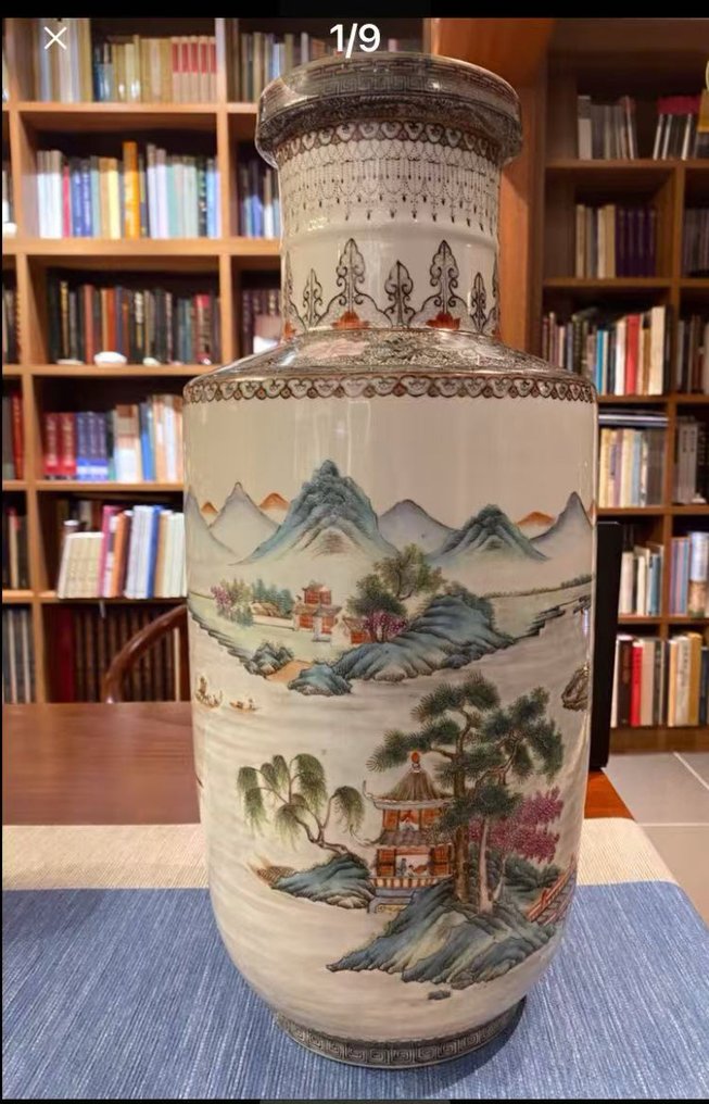 Early 1900 Republic of China Splendid Vase - Porcelain - China - Republic period (1912-1949 ...