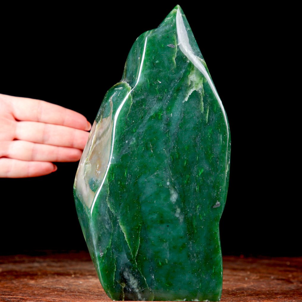 Extra Quality Nephrite Jade - Deep Green Color - Burma - Free Form ...