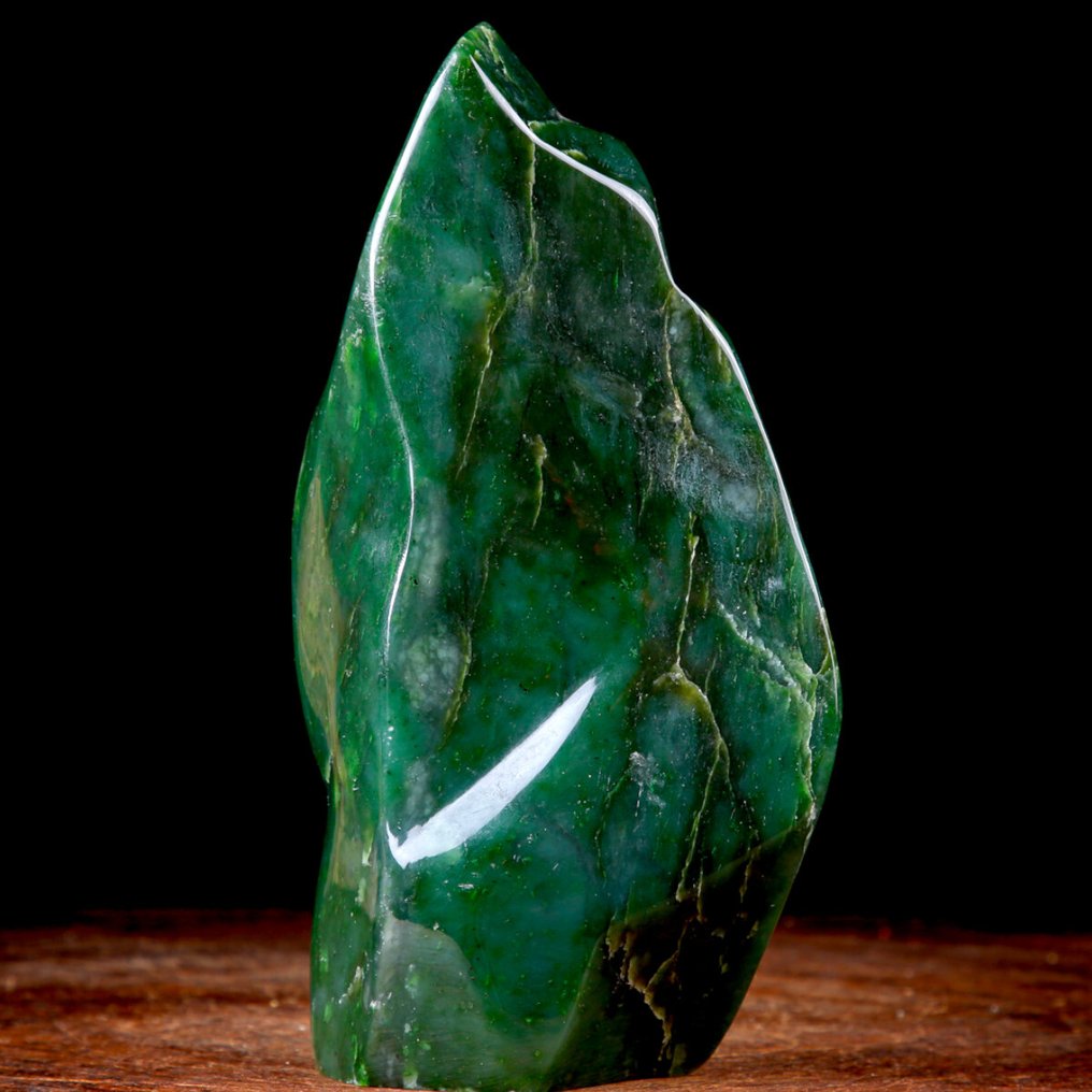 Extra Quality Nephrite Jade - Deep Green Color - Burma - Free Form ...