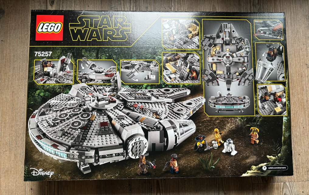 LEGO - 75257 - 75257 LEGO Star Wars Millennium Falcon SEALED - auction online Catawiki