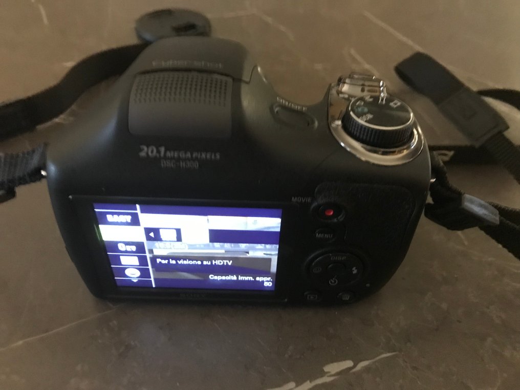 Sony Cybershot DSC-H300 Digital camera - auction online Catawiki