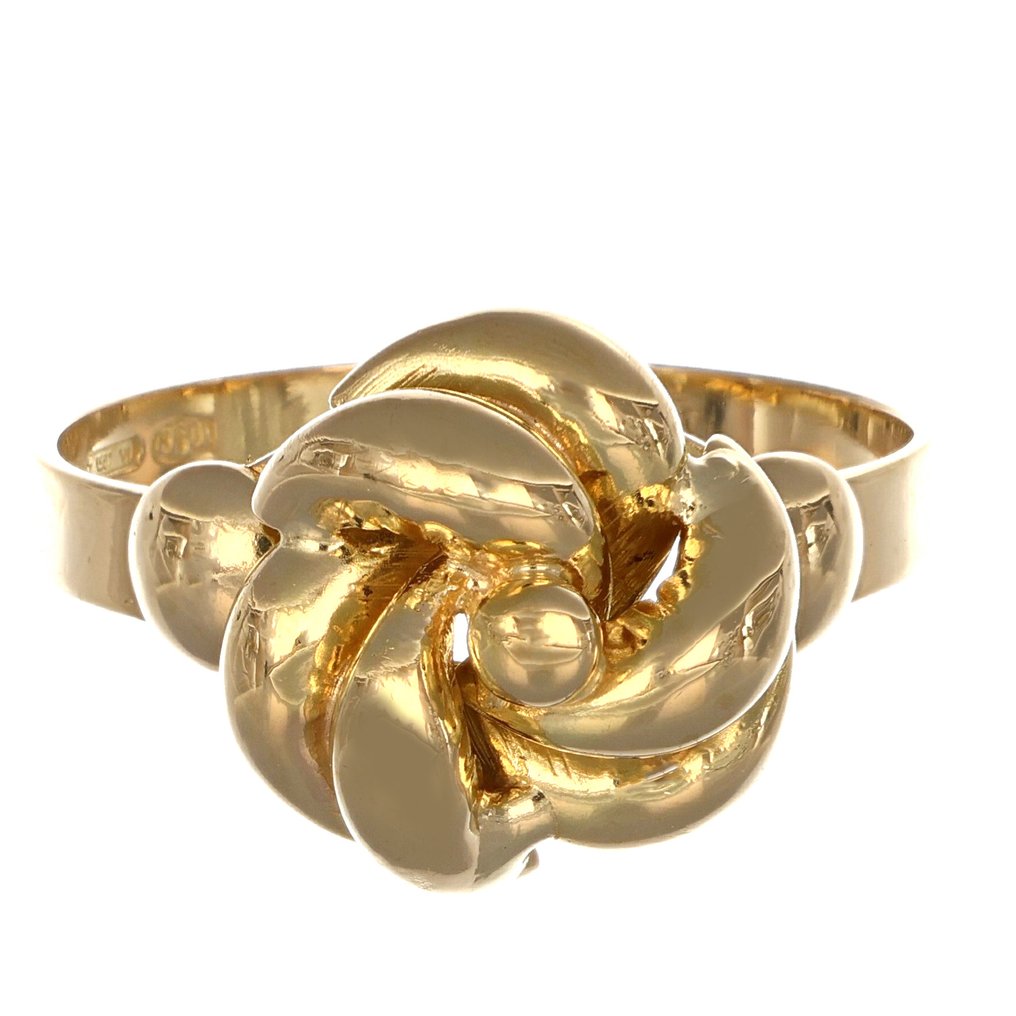 Ring - 18 kt. Yellow gold - auction online Catawiki