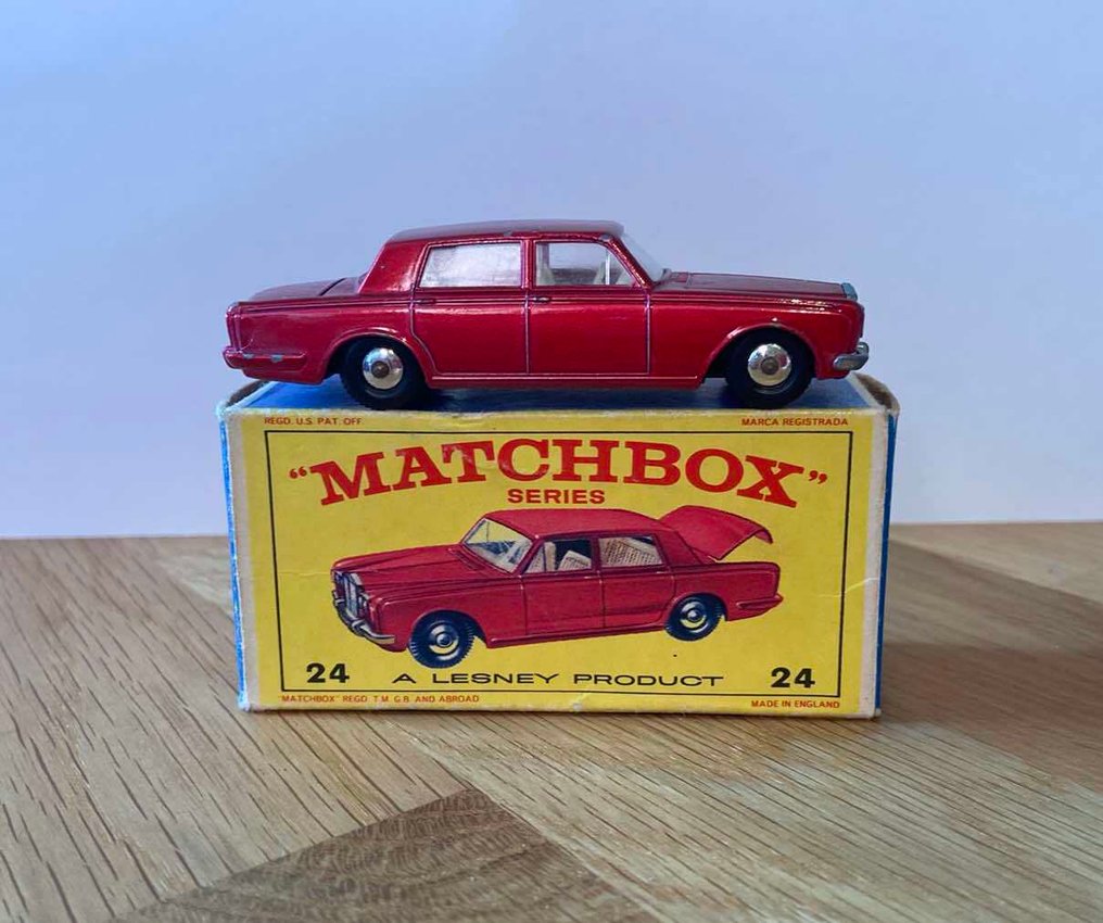 Matchbox - Coche a escala - Matchbox Series 24 Rolls Royce Silver ...