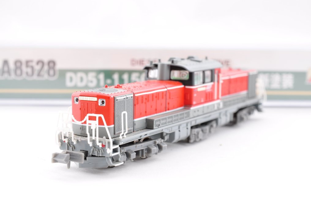 MICRO ACE N - A8528 - Diesel locomotive (1) - DD51-1156 JR Freight Body Updated Livery - JR ...