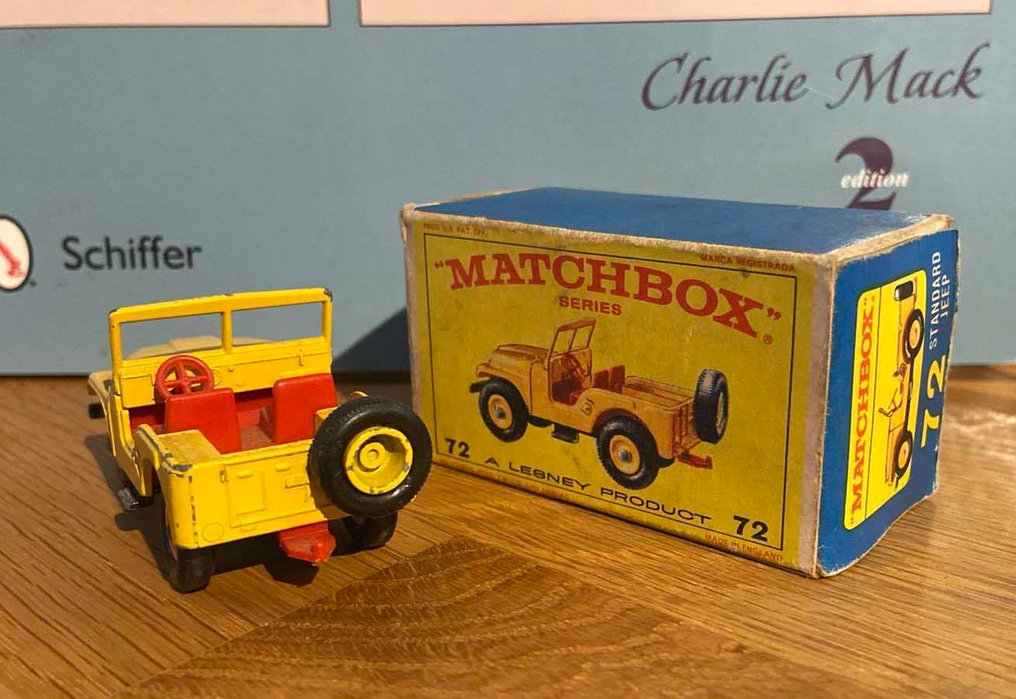 Matchbox - Model car - Matchbox Series 72 Standard Jeep, Boxed in E4 ...