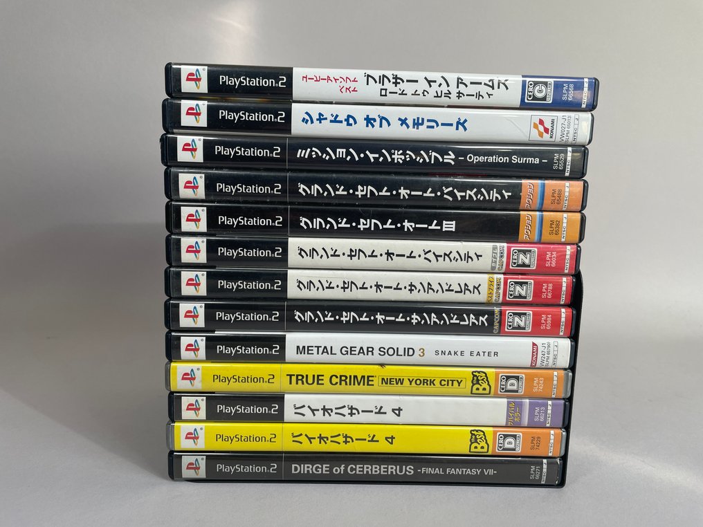 Sony - Playstation 2 (PS2) - Japanese Game Software Set of 13 - Video ...