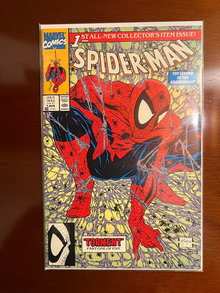 Spider-Man #1 - Main Cover + Silver Direct Edition + Gold Edition - 3 Comic - First edition ...