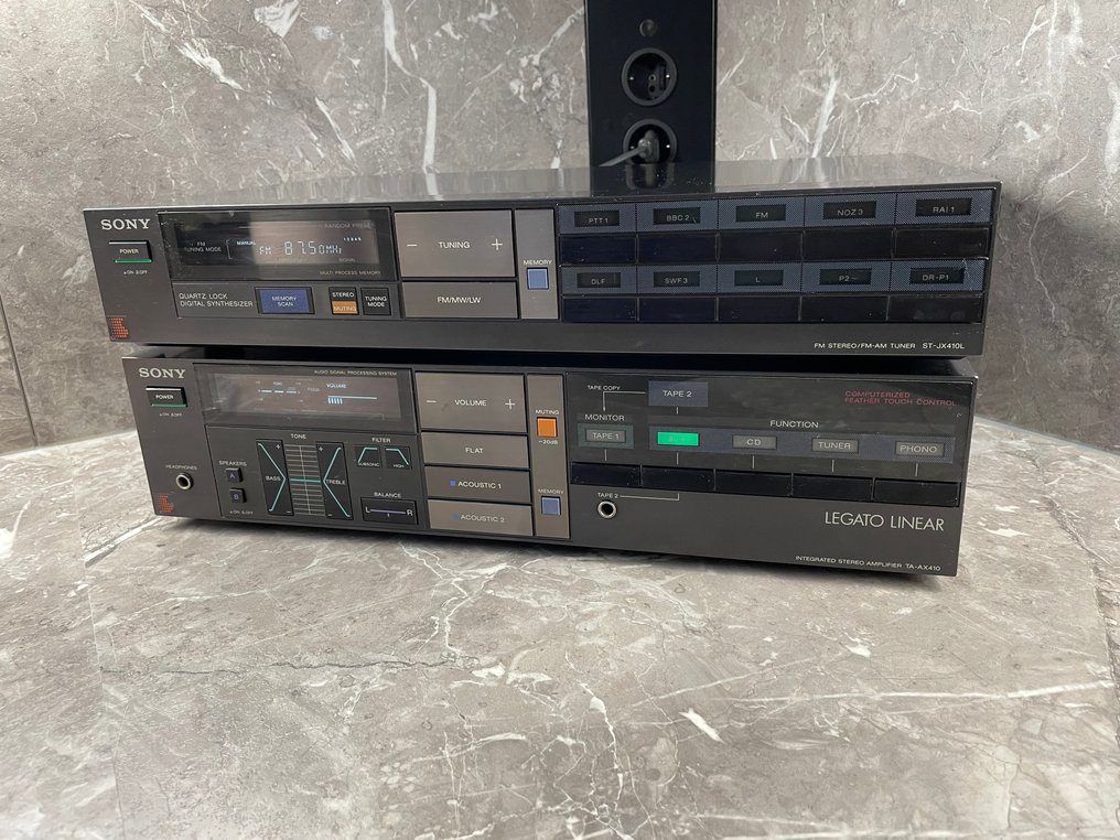 Sony - TA-AX410—ST-JX410L - Tuner - Solid state integrated amplifier ...