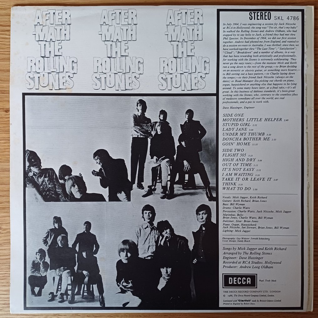 Rolling Stones - 4 Early Pressings of Their Best Albums - LP Albums (multiple items) - 1970 ...