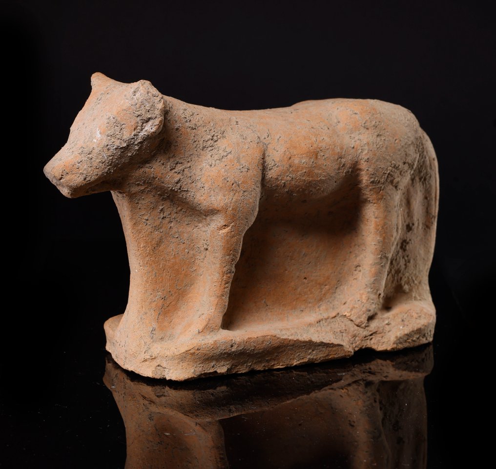 Etruscan Terracotta bull - 14.5 cm - auction online Catawiki