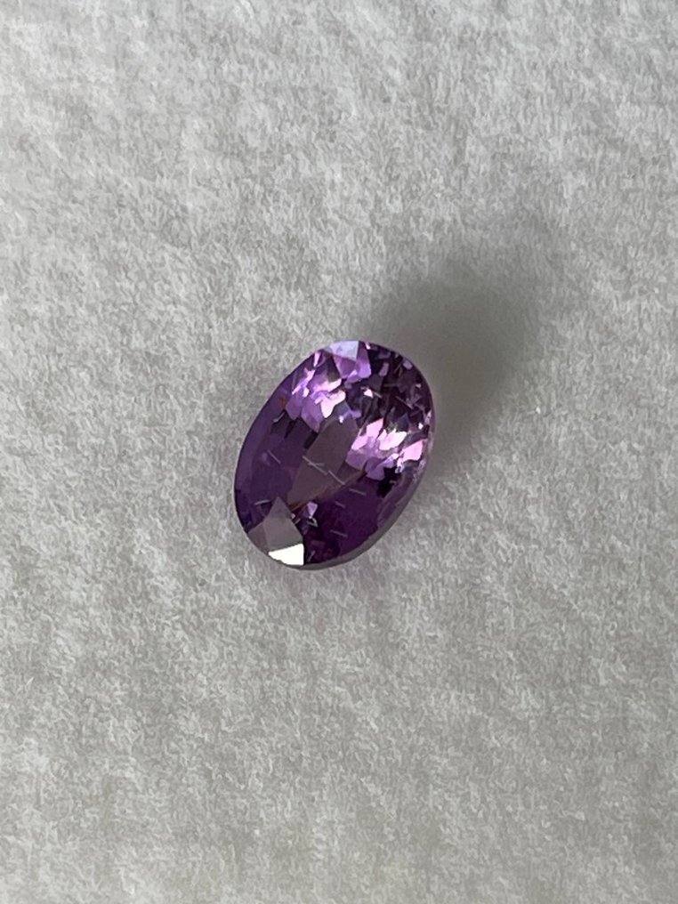 1 pcs Pink, Purple Sapphire - 1.05 ct - Antwerp Laboratory for Gemstone ...