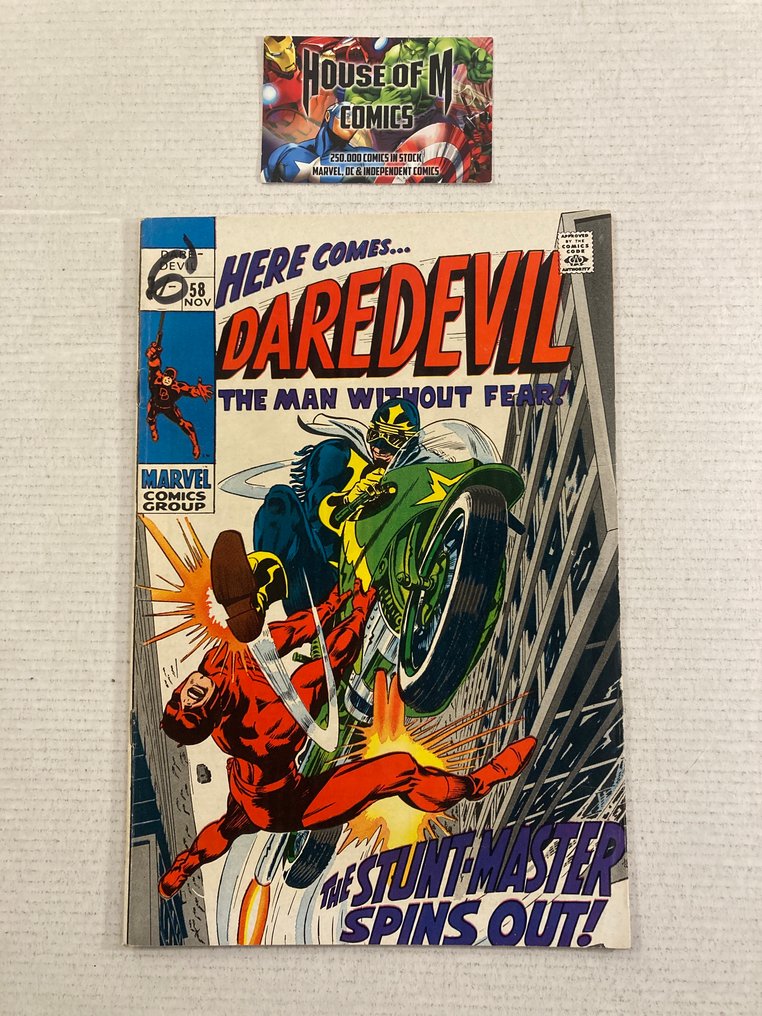 Daredevil (1964 Series) # 58 - First appearance Stunt-master - 1 Comic ...