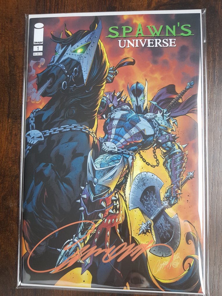 Spawn's Universe #1 - Cover J J. Scott Campbell Variant - Signed by J. Scott Campbell + COA and ...